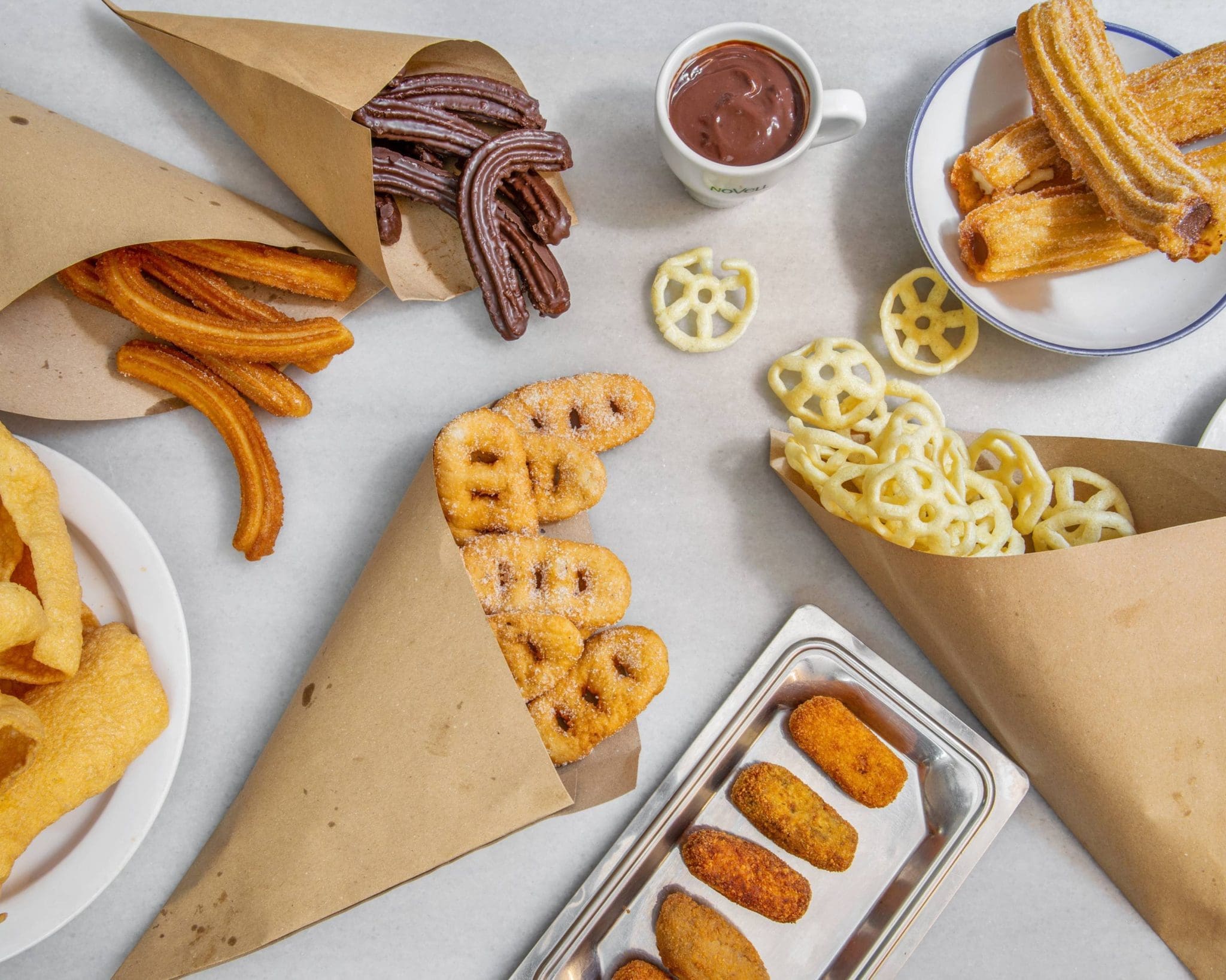 Churros y chocolate en Barcelona: clásicos y nuevas chocolaterías